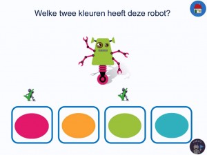 Kleuters digitaal! Robots - Cijfers, Vormen, Kleuren En Begrippen Leren ...