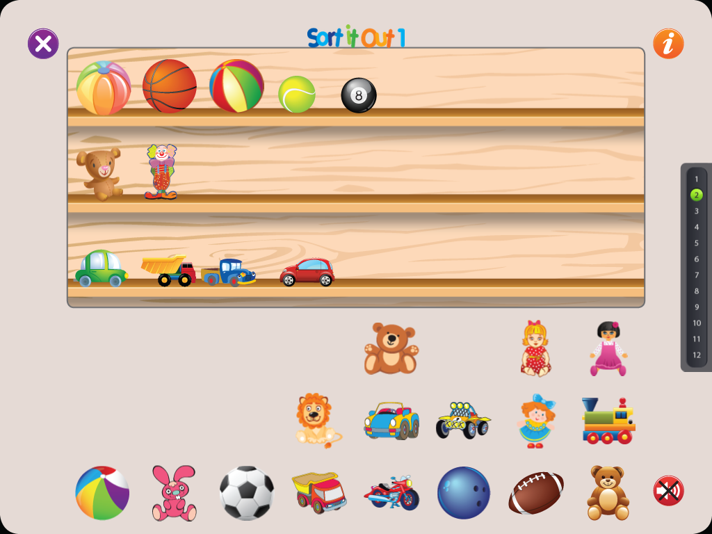 Kleuters digitaal! Sort it Out 1 & 2 - Leg Alles Op De Juiste Plek ...