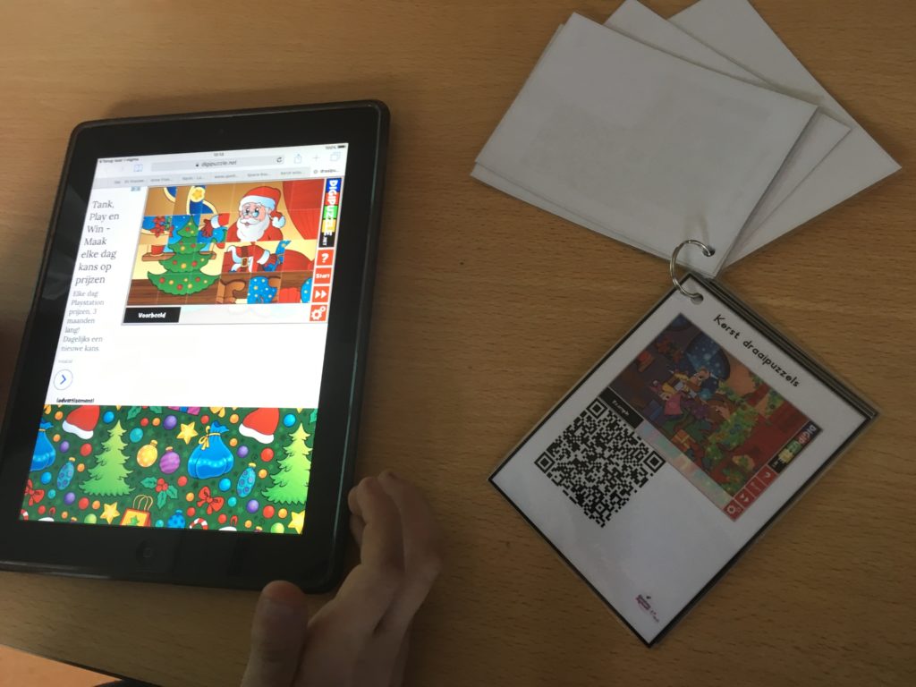 Kleuters digitaal! QR Codes met Kerst - Kleuters digitaal!