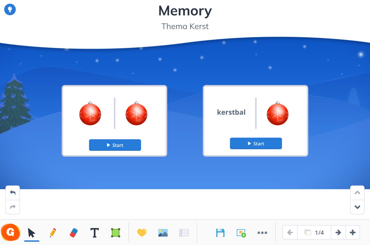 Kleuters digitaal! Gynzy & Kerst - Kleuters digitaal!