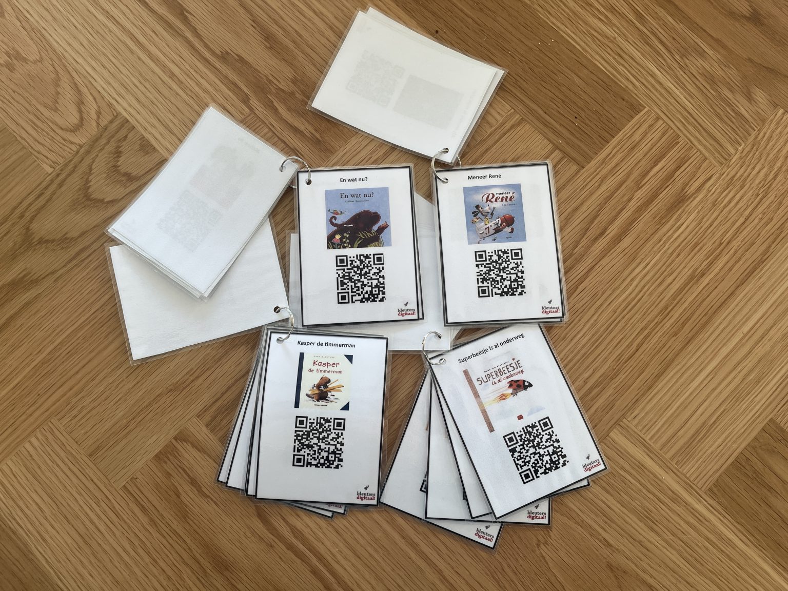 Kleuters digitaal! QR codes met digitale prentenboeken - Kleuters digitaal!